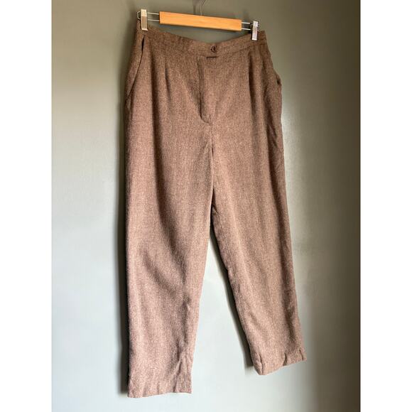Koret | Pants & Jumpsuits | Vintage Koret Womens 6 Brown 10 Wool ...